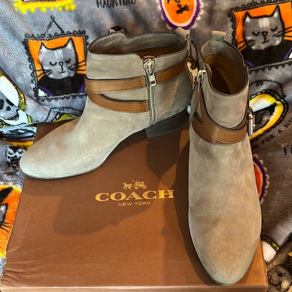 Coach | Shoes | Coach Booties | Poshmark